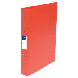 A4 Red Ring Binder with 40mm Spine, 2 O-Rings